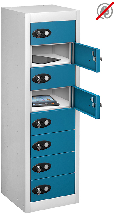 Probe TABBOX Eight Door Blue Tablet Locker | Laptop Lockers | Safe
