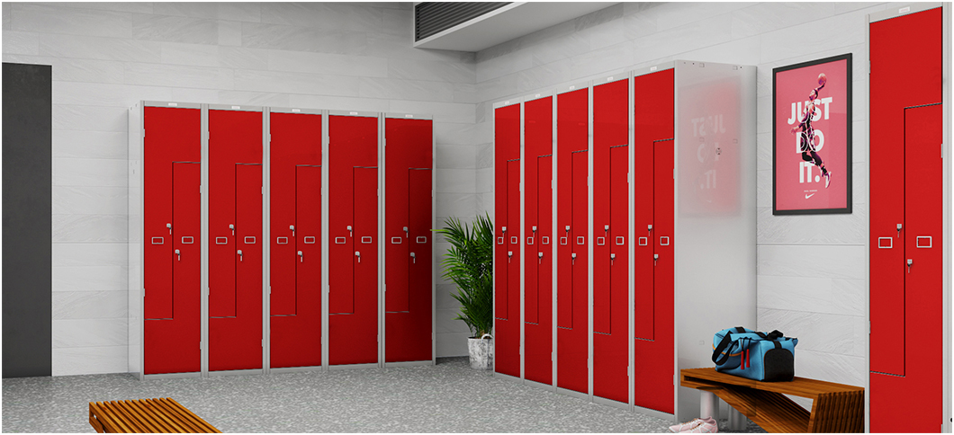 Phoenix PLZ1240GR Red Z Locker - Key Locking | Safe.co.uk