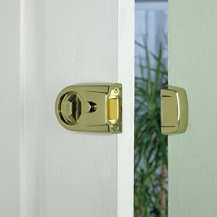 Yale Y3 Keyless Connected Night Latch Kit - Brass | Safe