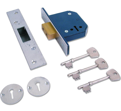 Willenhall M1 - 5 Lever Mortice Deadlock (64mm)