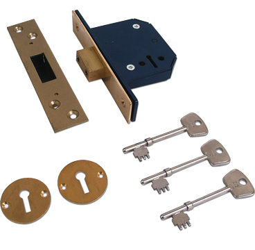 Willenhall M1C - 5 Lever Mortice Deadlock (67mm)